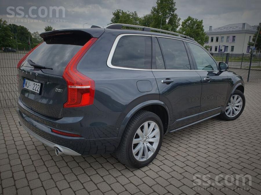 Pelēks Volvo XC90 2015 Jelgava, ar dzinēja tilpumu 2.00 L un nobraukumu 265 tūkst. km par 18600 €, foto 5 vietnē AUTOMOTO.COM.LV