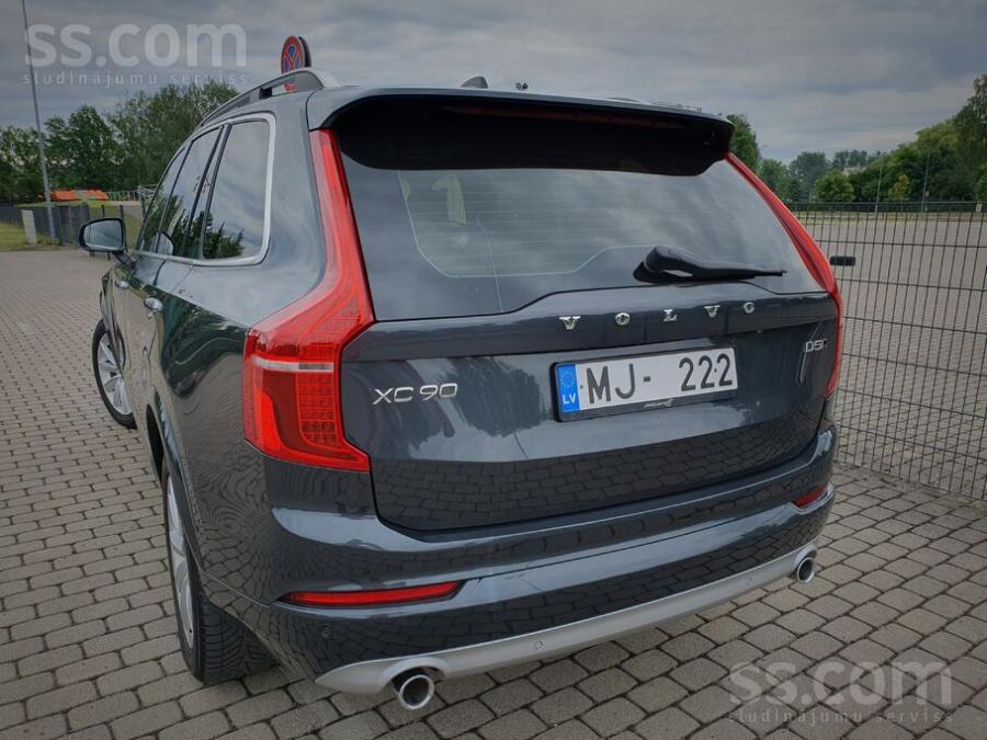 Pelēks Volvo XC90 2015 Jelgava, ar dzinēja tilpumu 2.00 L un nobraukumu 265 tūkst. km par 18600 €, foto 8 vietnē AUTOMOTO.COM.LV