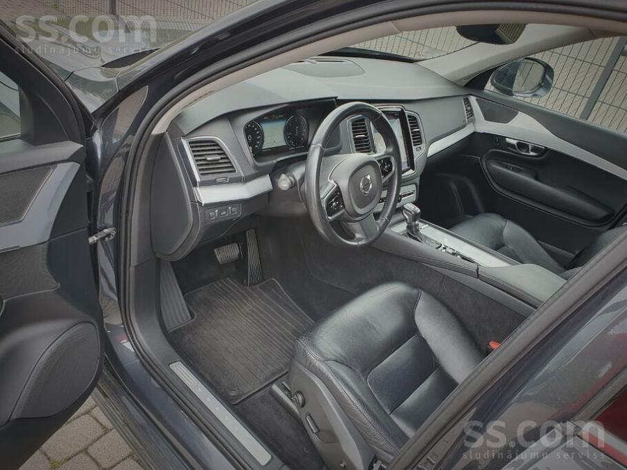 Pelēks Volvo XC90 2015 Jelgava, ar dzinēja tilpumu 2.00 L un nobraukumu 265 tūkst. km par 18600 €, foto 9 vietnē AUTOMOTO.COM.LV