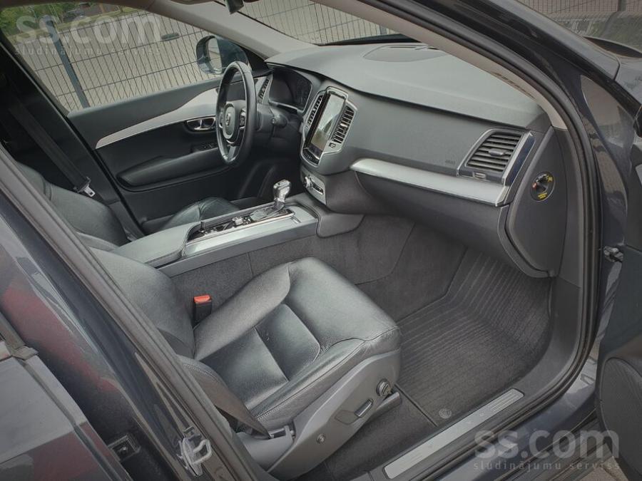 Pelēks Volvo XC90 2015 Jelgava, ar dzinēja tilpumu 2.00 L un nobraukumu 265 tūkst. km par 18600 €, foto 10 vietnē AUTOMOTO.COM.LV