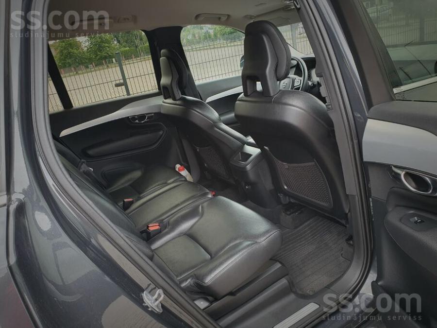 Pelēks Volvo XC90 2015 Jelgava, ar dzinēja tilpumu 2.00 L un nobraukumu 265 tūkst. km par 18600 €, foto 15 vietnē AUTOMOTO.COM.LV