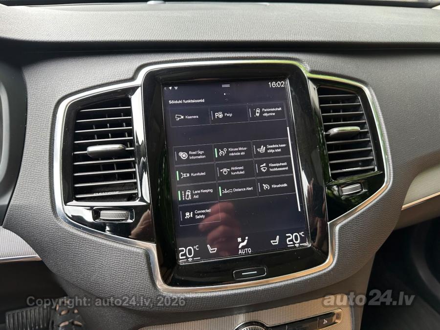 Pelēks Volvo XC90 2015 Tallina, ar dzinēja tilpumu 2.00 L un nobraukumu 219 tūkst. km par 22000 €, foto 16 vietnē AUTOMOTO.COM.LV