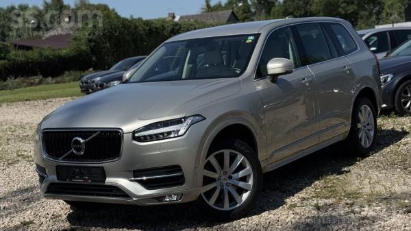 Grey Volvo XC90 2015 in Jelgava, with an engine capacity of 2.00 L and mileage of 185 thousand km for 19990 €, photo 2 on AUTOMOTO.COM.LV