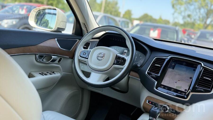 Grey Volvo XC90 2015 in Jelgava, with an engine capacity of 2.00 L and mileage of 185 thousand km for 19990 €, photo 14 on AUTOMOTO.COM.LV