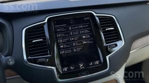Grey Volvo XC90 2015 in Jelgava, with an engine capacity of 2.00 L and mileage of 185 thousand km for 19990 €, photo 18 on AUTOMOTO.COM.LV