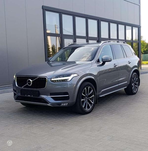 Pelēks Volvo XC90 2015 Kauņa, ar dzinēja tilpumu 2.00 L un nobraukumu 249 tūkst. km par 16800 €, foto 1 vietnē AUTOMOTO.COM.LV