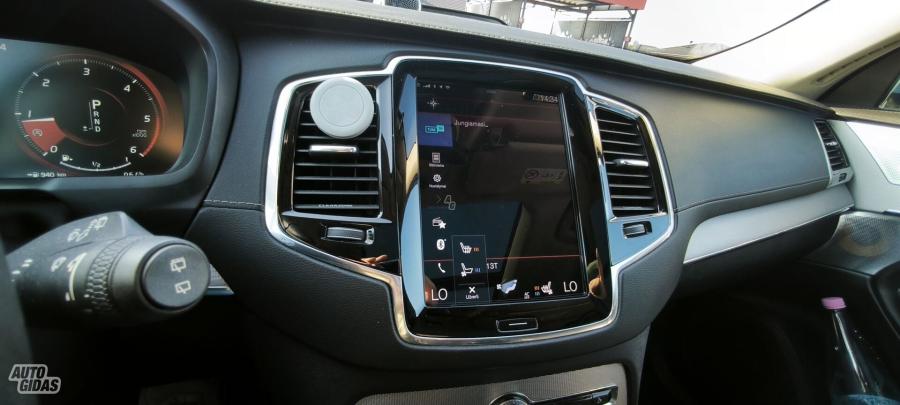 Grey Volvo XC90 2015 in Klaipeda, with an engine capacity of 2.00 L and mileage of 380 thousand km for 18999 €, photo 19 on AUTOMOTO.COM.LV