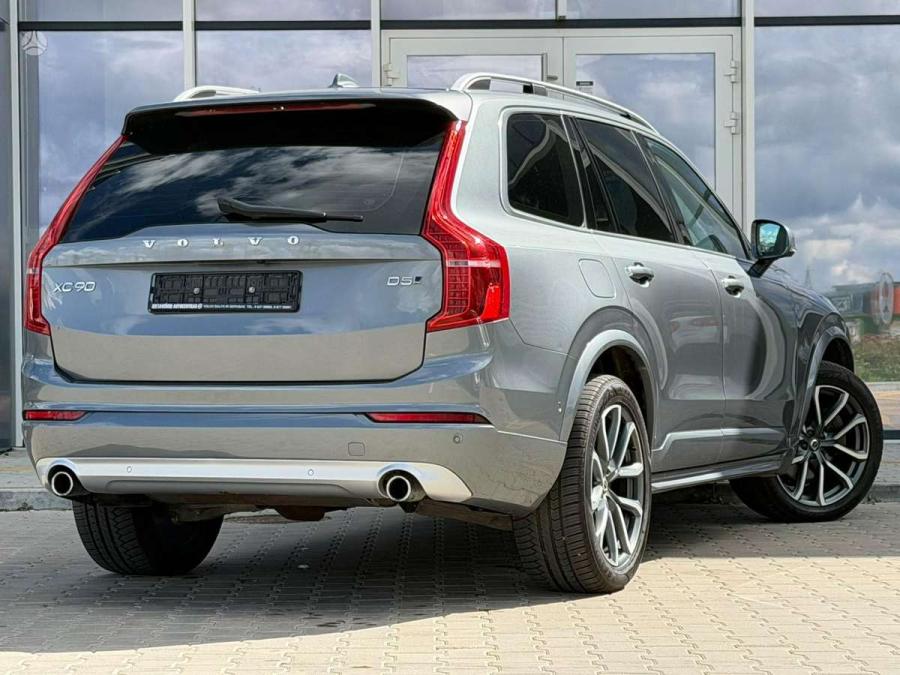Pelēks Volvo XC90 2015 Viļņa, ar dzinēja tilpumu 1.97 L un nobraukumu 226 tūkst. km par 21500 €, foto 5 vietnē AUTOMOTO.COM.LV