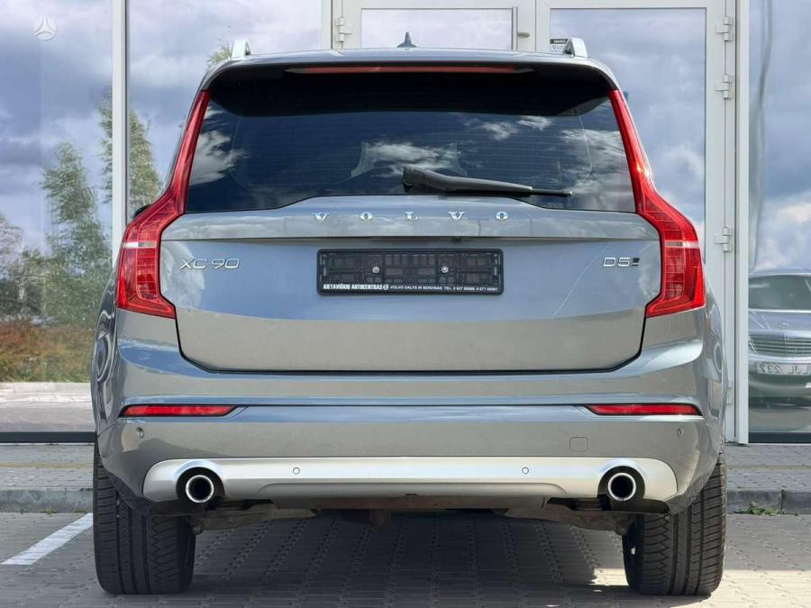 Pelēks Volvo XC90 2015 Viļņa, ar dzinēja tilpumu 1.97 L un nobraukumu 226 tūkst. km par 21500 €, foto 6 vietnē AUTOMOTO.COM.LV