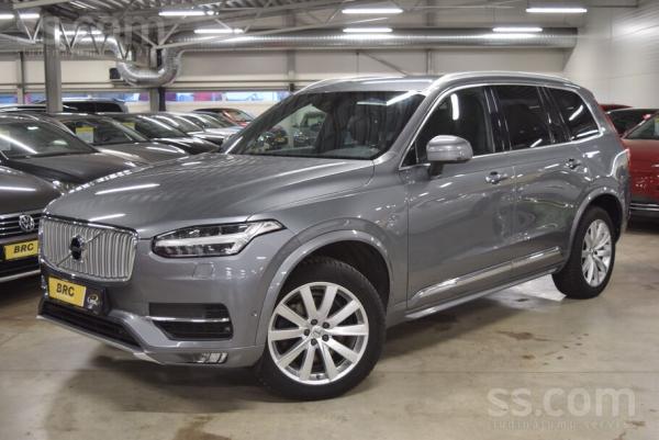 Pelēks Volvo XC90 2016 Rīga, ar dzinēja tilpumu 2.00 L un nobraukumu 185 tūkst. km par 22900 €, foto 1 vietnē AUTOMOTO.COM.LV