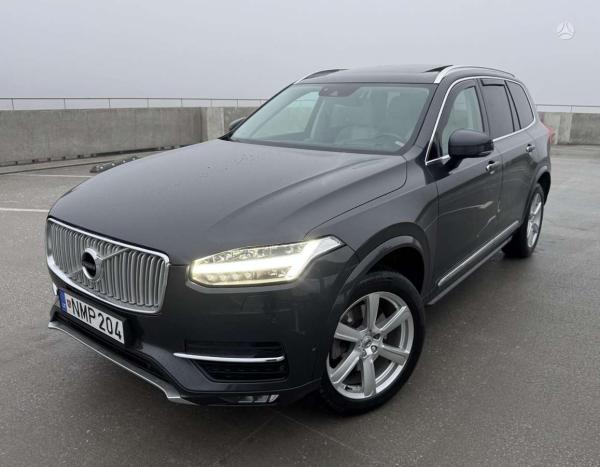 Pelēks Volvo XC90 2016 Viļņa, ar dzinēja tilpumu 1.97 L un nobraukumu 340 tūkst. km par 16950 €, foto 1 vietnē AUTOMOTO.COM.LV