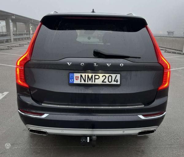 Pelēks Volvo XC90 2016 Viļņa, ar dzinēja tilpumu 1.97 L un nobraukumu 340 tūkst. km par 16950 €, foto 7 vietnē AUTOMOTO.COM.LV
