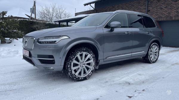 Grey Volvo XC90 2016 in Kaunas, with an engine capacity of 1.97 L and mileage of 130 thousand km for 24900 €, photo 3 on AUTOMOTO.COM.LV