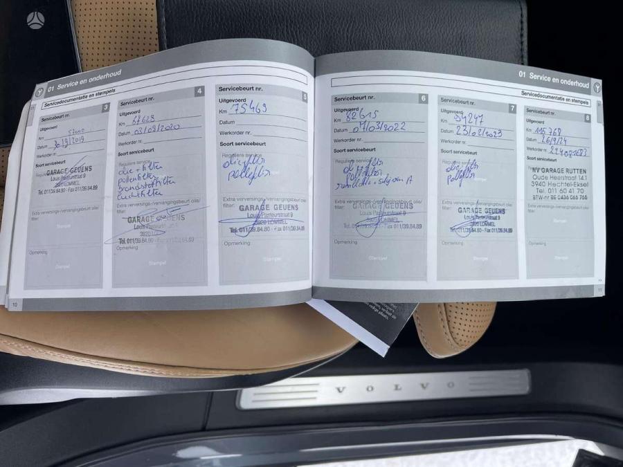 Grey Volvo XC90 2016 in Kaunas, with an engine capacity of 1.97 L and mileage of 130 thousand km for 24900 €, photo 12 on AUTOMOTO.COM.LV