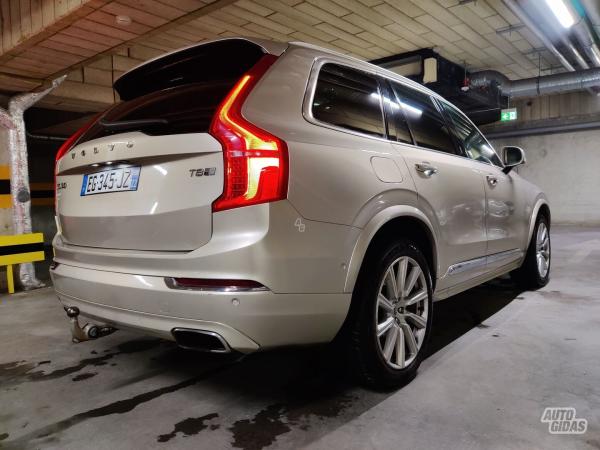 Grey Volvo XC90 2016 in Vilnius, with an engine capacity of 2.00 L and mileage of 249 thousand km for 21000 €, photo 3 on AUTOMOTO.COM.LV