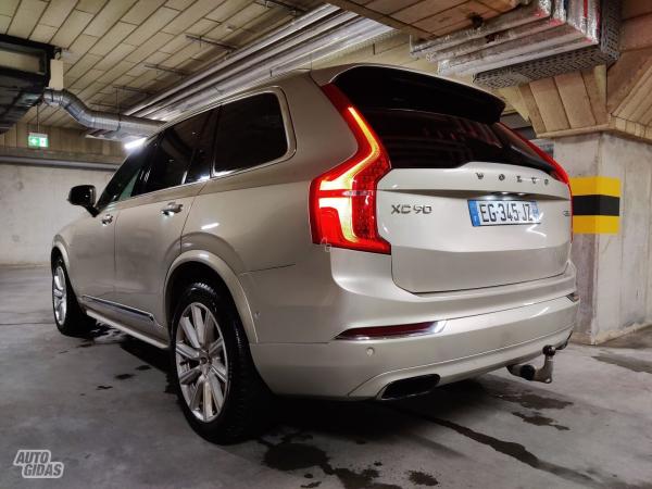 Grey Volvo XC90 2016 in Vilnius, with an engine capacity of 2.00 L and mileage of 249 thousand km for 21000 €, photo 4 on AUTOMOTO.COM.LV