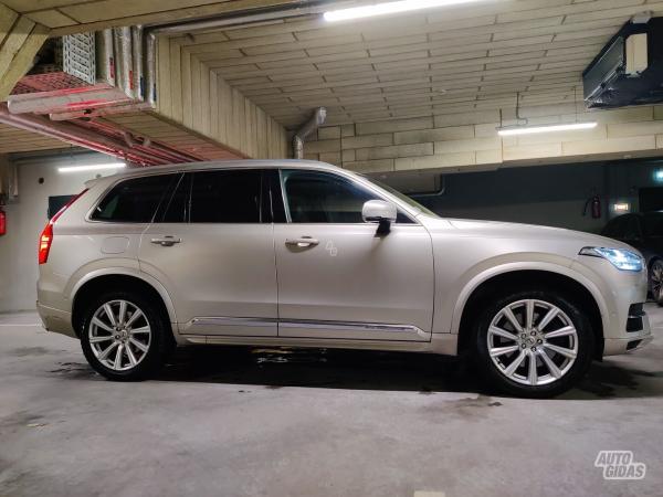 Grey Volvo XC90 2016 in Vilnius, with an engine capacity of 2.00 L and mileage of 249 thousand km for 21000 €, photo 7 on AUTOMOTO.COM.LV