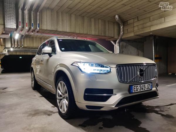 Grey Volvo XC90 2016 in Vilnius, with an engine capacity of 2.00 L and mileage of 249 thousand km for 21000 €, photo 8 on AUTOMOTO.COM.LV