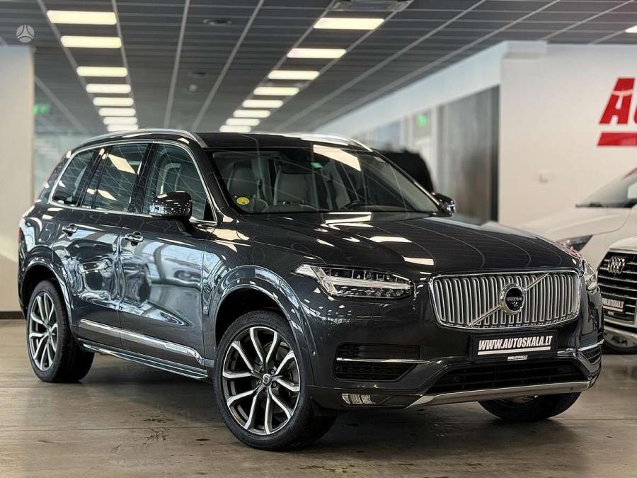 Pelēks Volvo XC90 2016 Klaipėda, ar dzinēja tilpumu 2.00 L un nobraukumu 251 tūkst. km par 23950 €, foto 11 vietnē AUTOMOTO.COM.LV