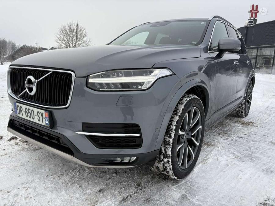 Grey Volvo XC90 2016 in Kaunas, with an engine capacity of 1.97 L and mileage of 255 thousand km for 18500 €, photo 2 on AUTOMOTO.COM.LV