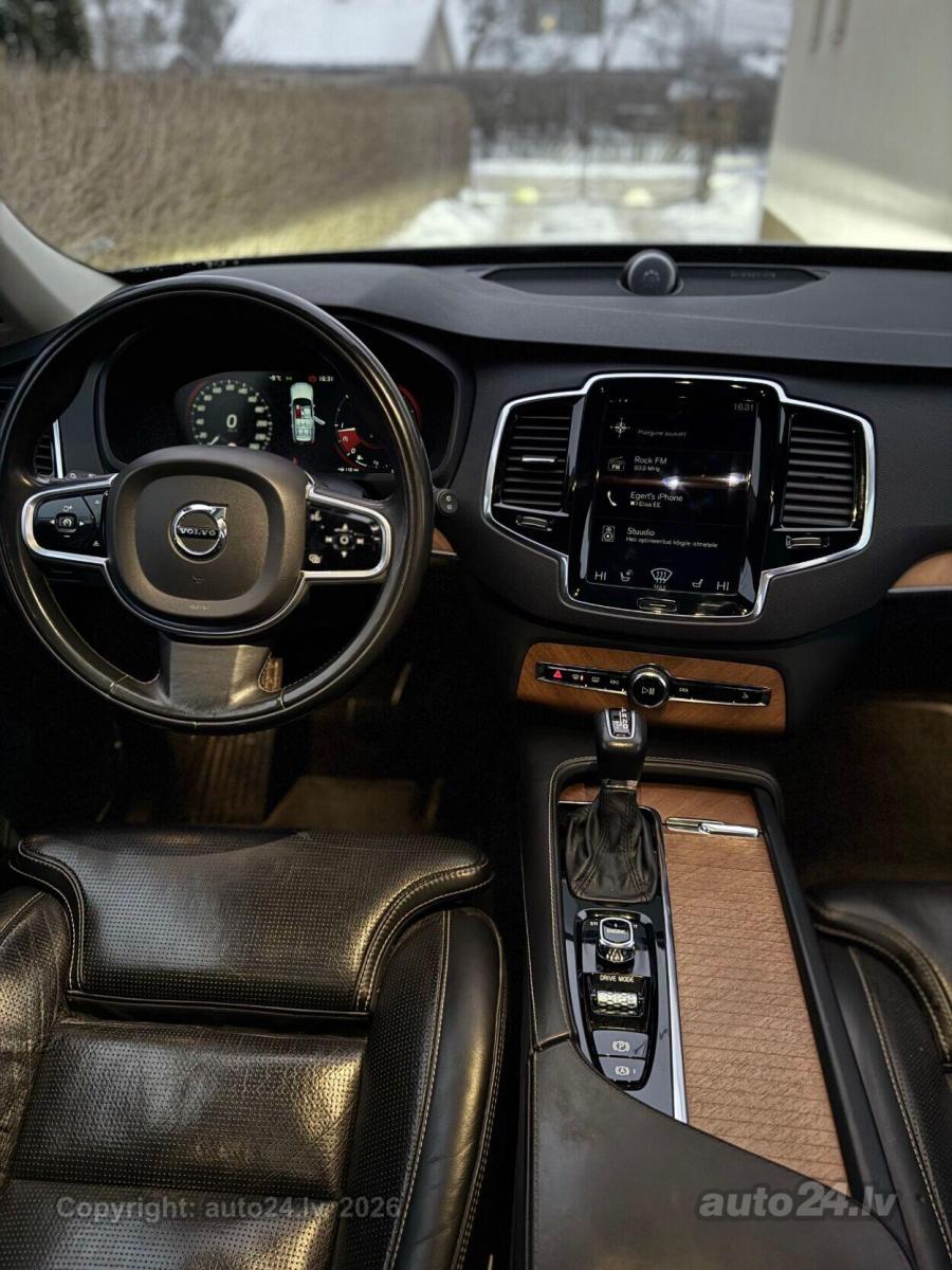 Pelēks Volvo XC90 2016 Pērnava, ar dzinēja tilpumu 2.00 L un nobraukumu 137 tūkst. km par 26900 €, foto 12 vietnē AUTOMOTO.COM.LV