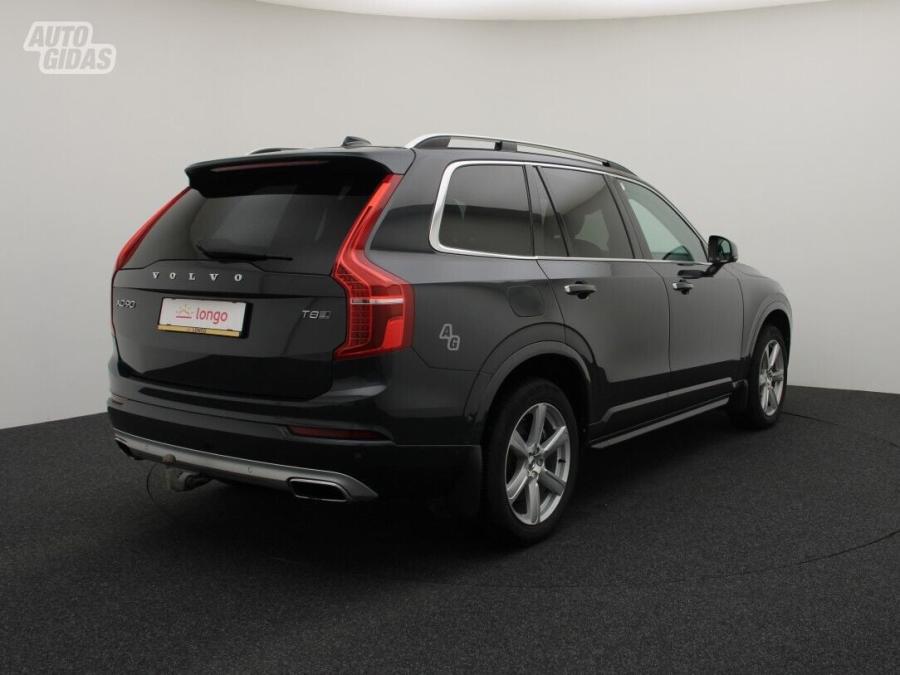 Grey Volvo XC90 2016 in Vilnius, with an engine capacity of 2.00 L and mileage of 205 thousand km for 24499 €, photo 8 on AUTOMOTO.COM.LV