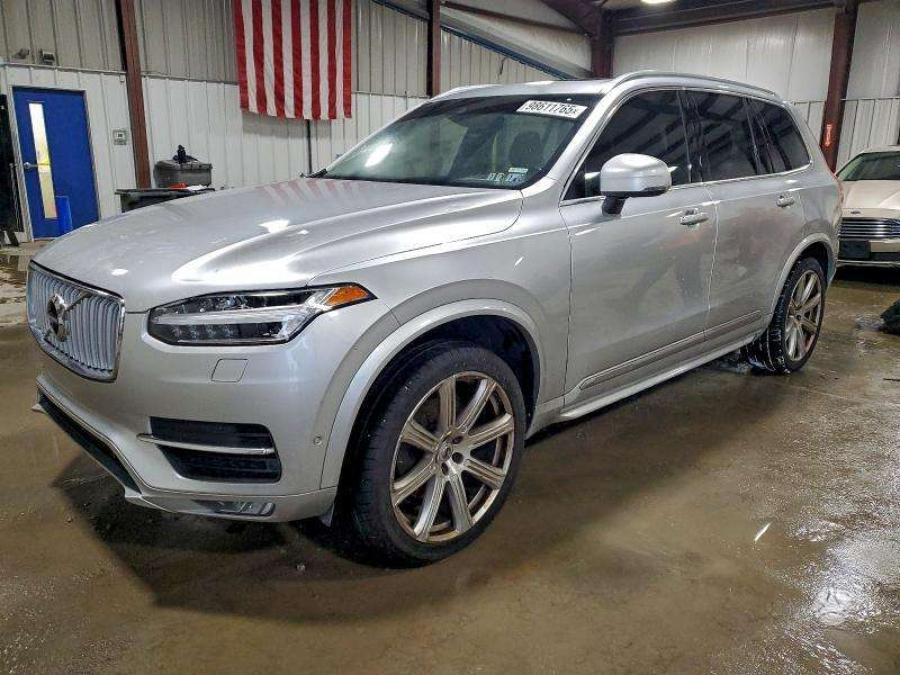 Pelēks Volvo XC90 2016 Šauļi, ar dzinēja tilpumu 1.97 L un nobraukumu 180 tūkst. km par 12400 €, foto 2 vietnē AUTOMOTO.COM.LV