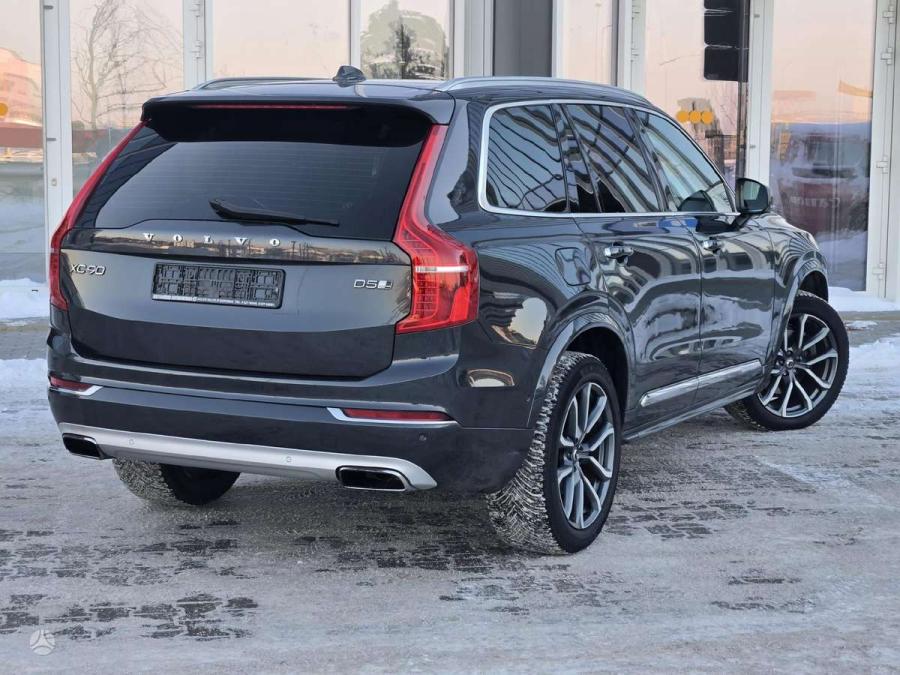 Pelēks Volvo XC90 2016 Viļņa, ar dzinēja tilpumu 1.97 L un nobraukumu 285 tūkst. km par 21000 €, foto 5 vietnē AUTOMOTO.COM.LV