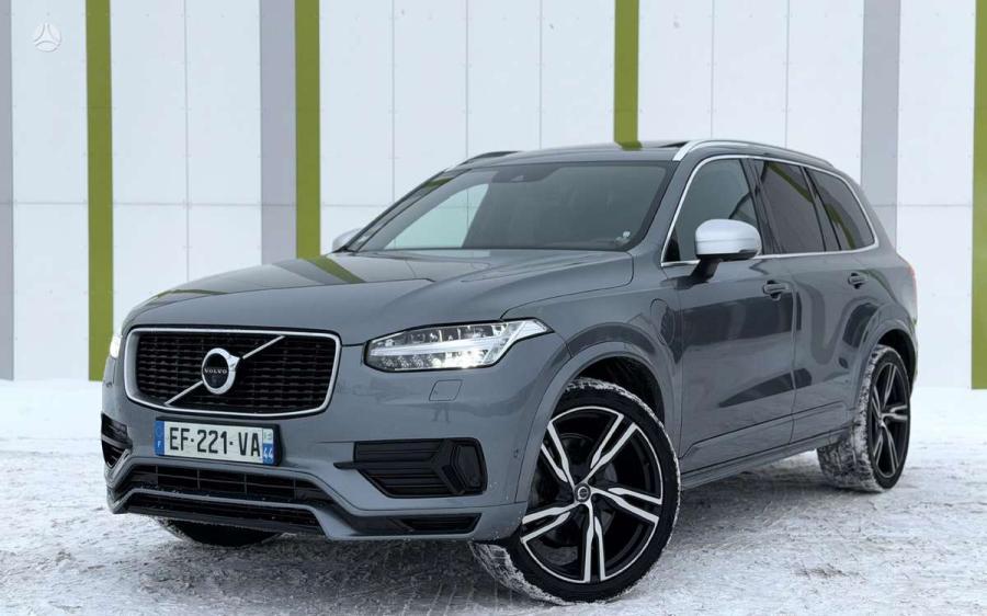 Pelēks Volvo XC90 2016 Tauragė, ar dzinēja tilpumu 1.97 L un nobraukumu 260 tūkst. km par 20800 €, foto 1 vietnē AUTOMOTO.COM.LV