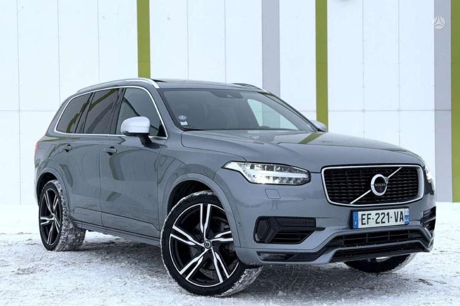 Pelēks Volvo XC90 2016 Tauragė, ar dzinēja tilpumu 1.97 L un nobraukumu 260 tūkst. km par 20800 €, foto 2 vietnē AUTOMOTO.COM.LV