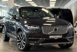 Grey Volvo XC90 2016 in Klaipeda, with an engine capacity of 2.00 L and mileage of 251 thousand km for 23950 €, photo 9 on AUTOMOTO.COM.LV