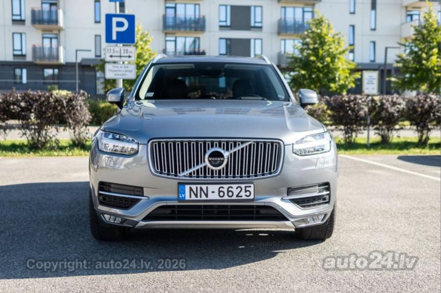Grey Volvo XC90 2016 in Riga, with an engine capacity of 2.00 L and mileage of 195 thousand km for 23300 €, photo 3 on AUTOMOTO.COM.LV