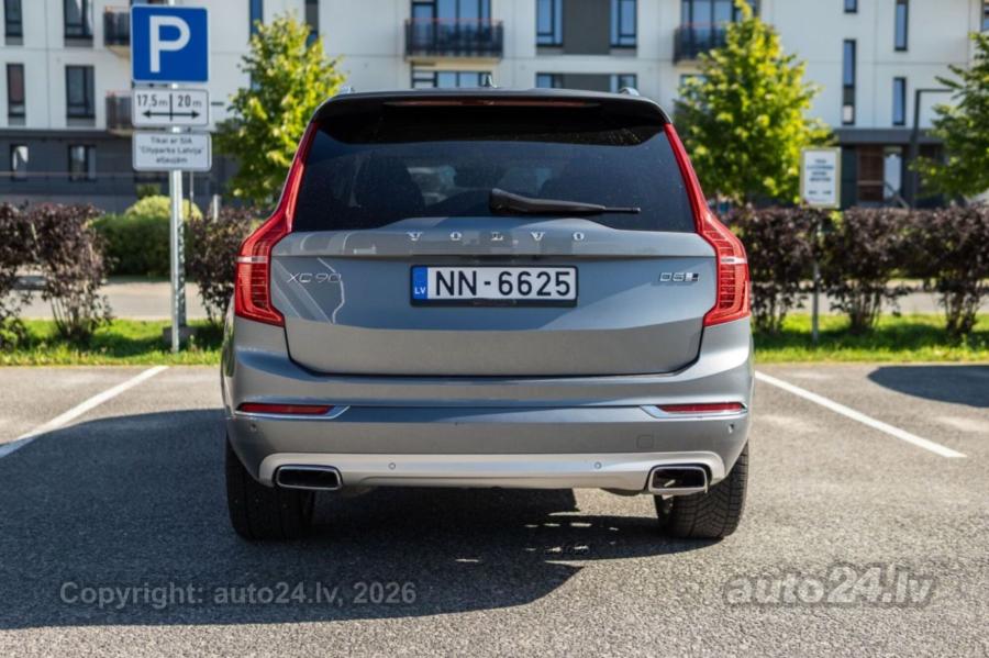 Grey Volvo XC90 2016 in Riga, with an engine capacity of 2.00 L and mileage of 195 thousand km for 23300 €, photo 6 on AUTOMOTO.COM.LV