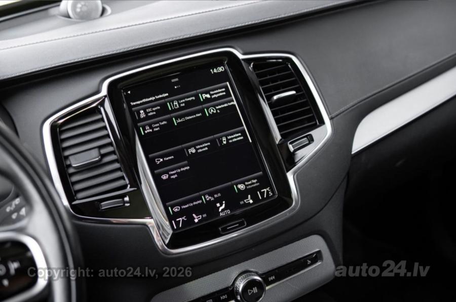 Grey Volvo XC90 2016 in Riga, with an engine capacity of 2.00 L and mileage of 195 thousand km for 23300 €, photo 16 on AUTOMOTO.COM.LV