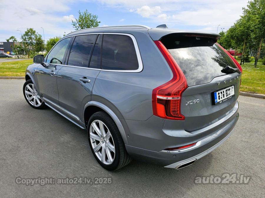 Grey Volvo XC90 2016 in Tallinn, with an engine capacity of 2.00 L and mileage of 143 thousand km for 23500 €, photo 7 on AUTOMOTO.COM.LV