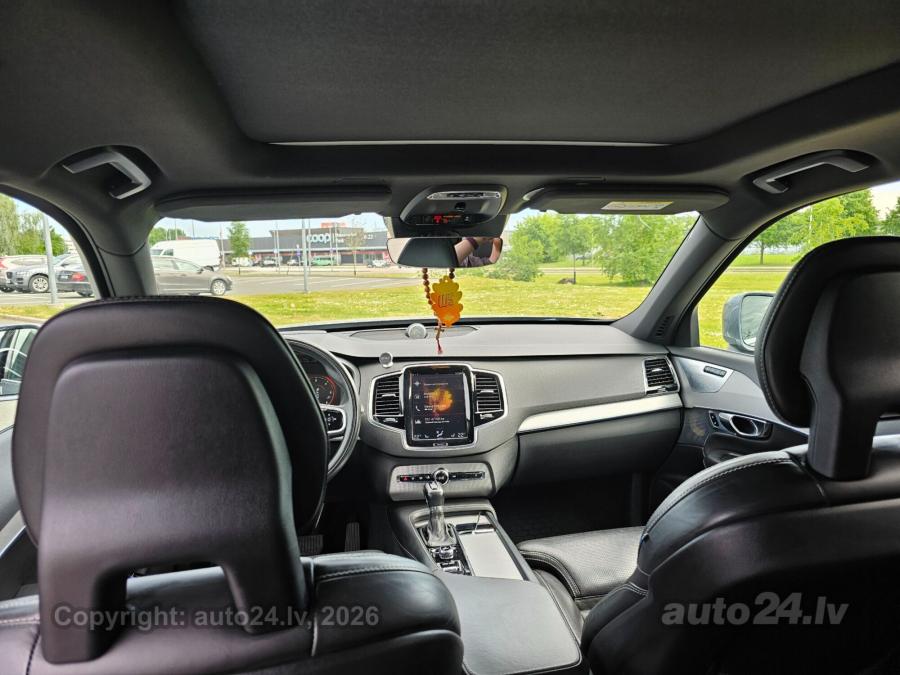 Grey Volvo XC90 2016 in Tallinn, with an engine capacity of 2.00 L and mileage of 143 thousand km for 23500 €, photo 10 on AUTOMOTO.COM.LV