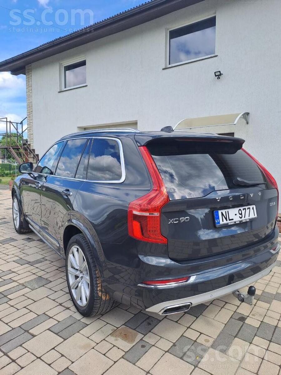 Pelēks Volvo XC90 2016 Tukums, ar dzinēja tilpumu 2.00 L un nobraukumu 263 tūkst. km par 18900 €, foto 7 vietnē AUTOMOTO.COM.LV