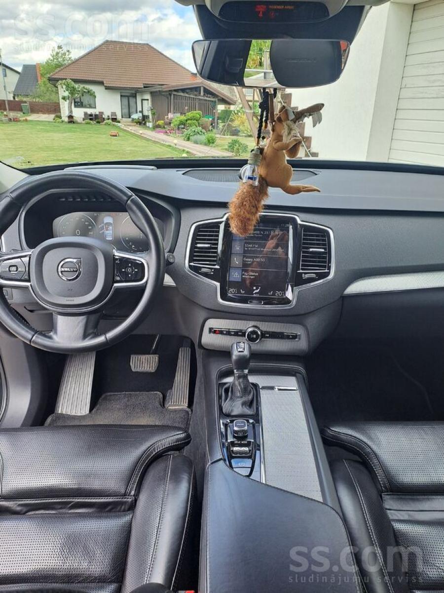 Pelēks Volvo XC90 2016 Tukums, ar dzinēja tilpumu 2.00 L un nobraukumu 263 tūkst. km par 18900 €, foto 12 vietnē AUTOMOTO.COM.LV