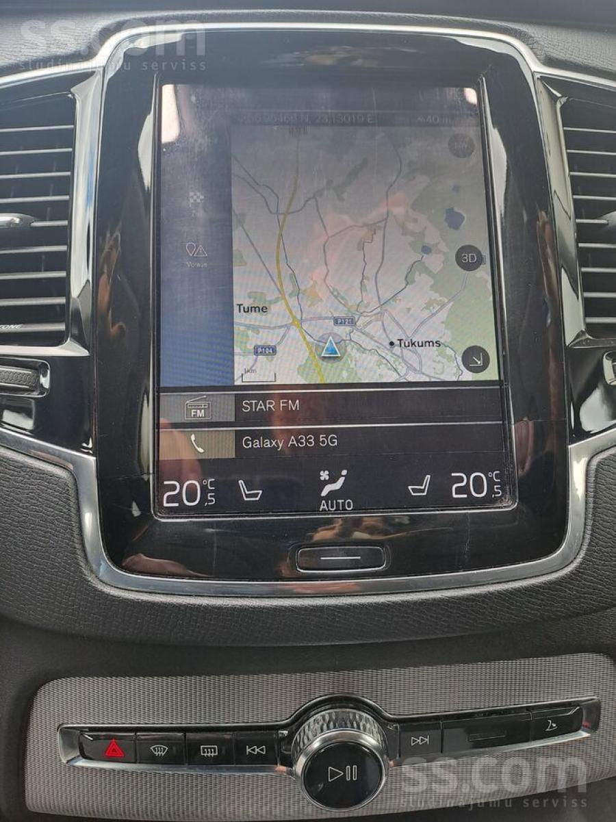 Pelēks Volvo XC90 2016 Tukums, ar dzinēja tilpumu 2.00 L un nobraukumu 263 tūkst. km par 18900 €, foto 14 vietnē AUTOMOTO.COM.LV