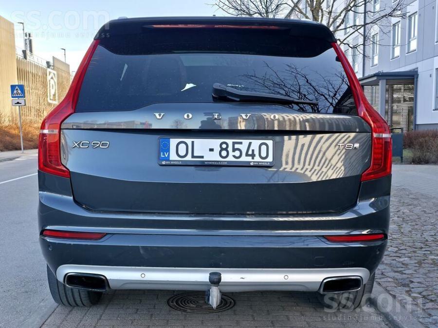 Pelēks Volvo XC90 2016 Rīga, ar dzinēja tilpumu 2.00 L un nobraukumu 273 tūkst. km par 18490 €, foto 8 vietnē AUTOMOTO.COM.LV