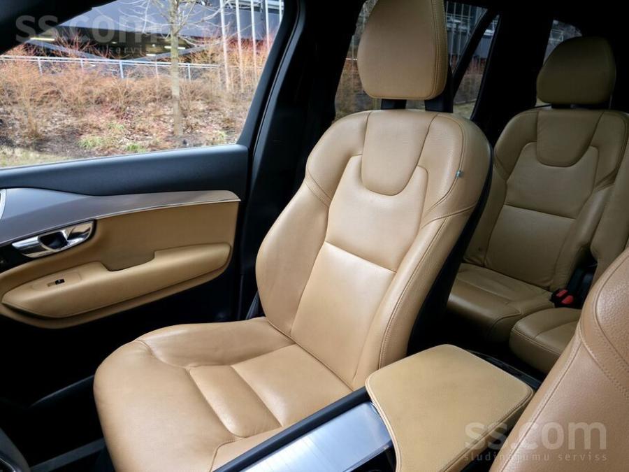 Pelēks Volvo XC90 2016 Rīga, ar dzinēja tilpumu 2.00 L un nobraukumu 273 tūkst. km par 18490 €, foto 16 vietnē AUTOMOTO.COM.LV