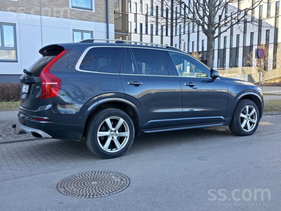 Pelēks Volvo XC90 2016 Rīga, ar dzinēja tilpumu 2.00 L un nobraukumu 273 tūkst. km par 18490 €, foto 24 vietnē AUTOMOTO.COM.LV
