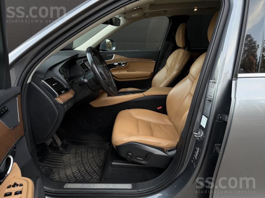 Pelēks Volvo XC90 2016 Ogre, ar dzinēja tilpumu 2.00 L un nobraukumu 193 tūkst. km par 20900 €, foto 10 vietnē AUTOMOTO.COM.LV