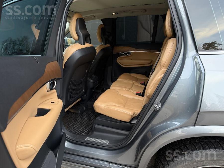 Pelēks Volvo XC90 2016 Ogre, ar dzinēja tilpumu 2.00 L un nobraukumu 193 tūkst. km par 20900 €, foto 12 vietnē AUTOMOTO.COM.LV