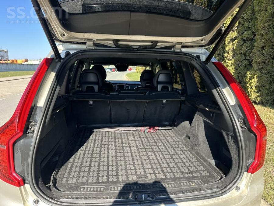 Pelēks Volvo XC90 2016 Rīga, ar dzinēja tilpumu 2.00 L un nobraukumu 224 tūkst. km par 19200 €, foto 18 vietnē AUTOMOTO.COM.LV