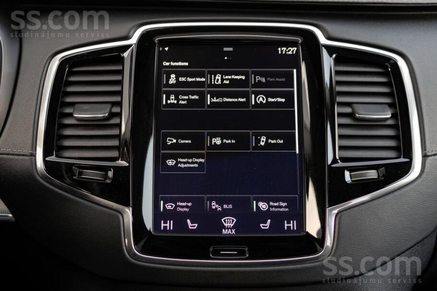 Pelēks Volvo XC90 2016 Rīga, ar dzinēja tilpumu 2.00 L un nobraukumu 195 tūkst. km par 23300 €, foto 26 vietnē AUTOMOTO.COM.LV