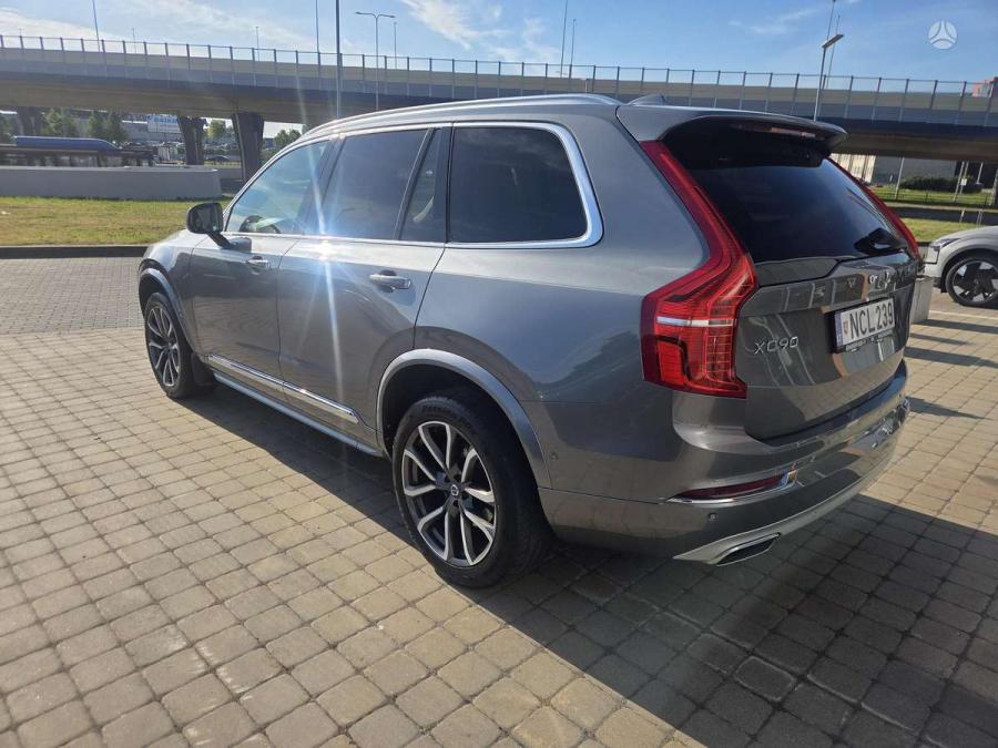 Pelēks Volvo XC90 2016 Klaipėda, ar dzinēja tilpumu 1.97 L un nobraukumu 180 tūkst. km par 27950 €, foto 4 vietnē AUTOMOTO.COM.LV