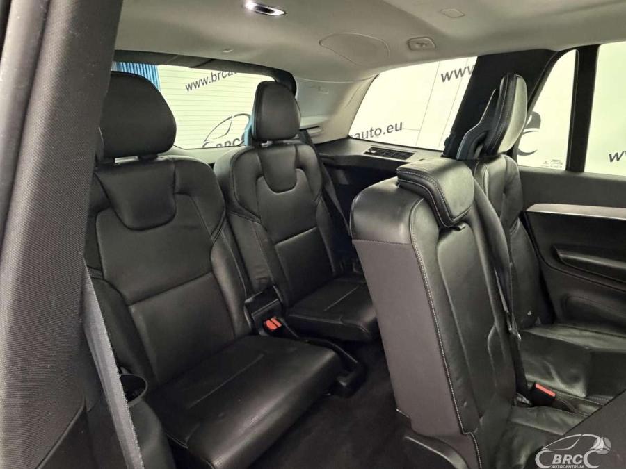 Grey Volvo XC90 2016 in Vilnius, with an engine capacity of 1.97 L and mileage of 315 thousand km for 17900 €, photo 18 on AUTOMOTO.COM.LV