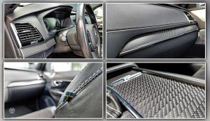 Grey Volvo XC90 2016 in Vilnius, with an engine capacity of 1.97 L and mileage of 245 thousand km for 20800 €, photo 17 on AUTOMOTO.COM.LV
