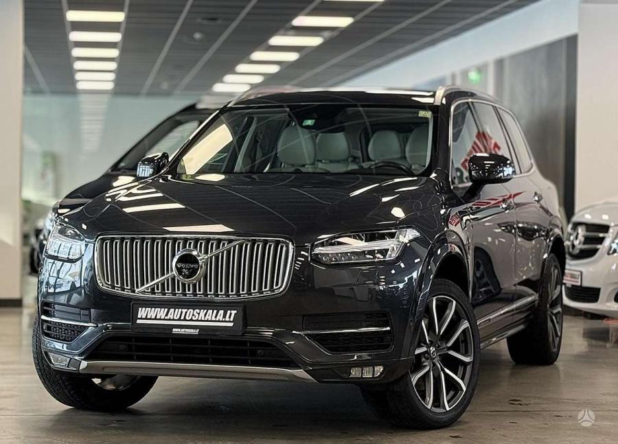 Grey Volvo XC90 2016 in Klaipeda, with an engine capacity of 2.00 L and mileage of 251 thousand km for 23500 €, photo 38 on AUTOMOTO.COM.LV